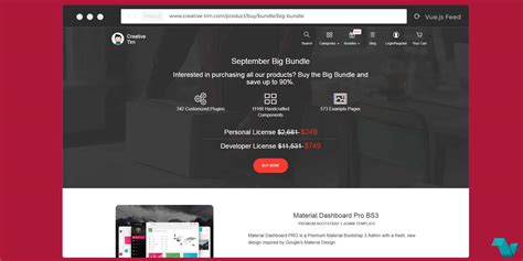 [promoted] get all products by creative tim including vue
