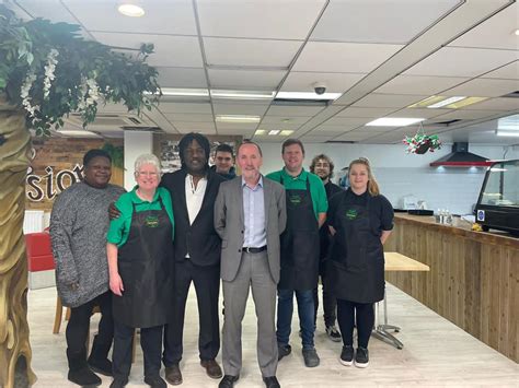 expressions coffee shop now open eddie hughes mp