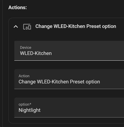 wled card setup configuration home assistant community