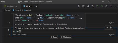 python intellisense vscode not showing parameters nor documentation