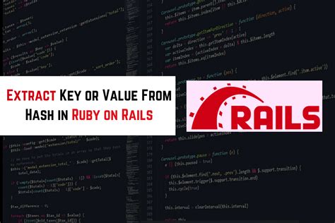 extract key or value from hash in ruby on rails
