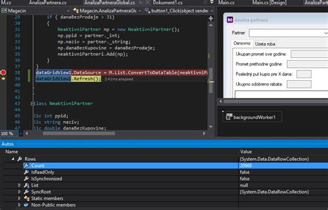 c winform datagridview doesn t display data stack overflow
