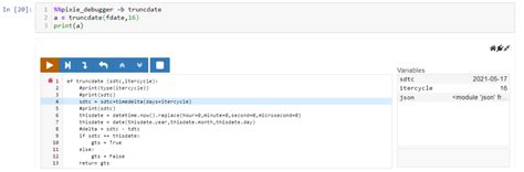 jupyter notebook visual debugging with python helper