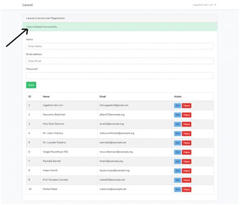 laravel 8 laravel livewire membuat crud application example