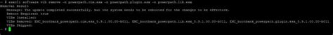 removing powerpath ve from vsphere host s using esxcli powercli