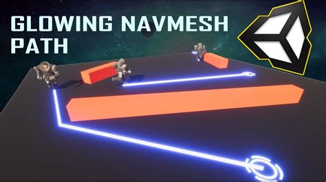 display glowing navmesh path in unity 1 setting up the navmesh youtube