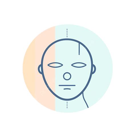 남성 얼굴의 벡터 선형 그림 의식하는 직계 아이콘 평면 아이콘 Png 일러스트 및 벡터 에 대한 무료 다운로드 Pngtree