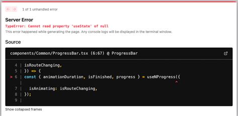 typeerror cannot read property usestate of null