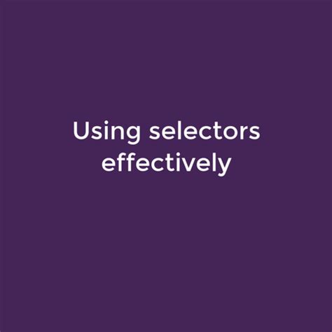 using reselect effectively