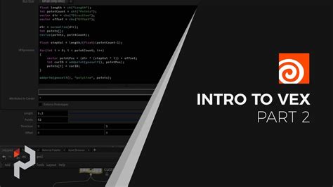 intro to houdini 16 vex pointsandlines part2 youtube