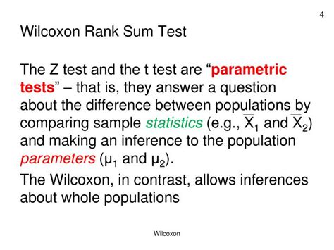 Ppt Wilcoxon Rank Sum Test Powerpoint Presentation Id 833959