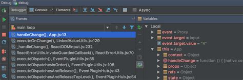 debugging react apps created with create react app in webstorm