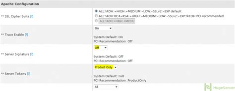 hide apache nginx or php version
