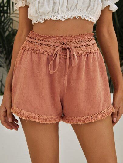 Shorts Pantalones Cortos Moda Mujer Shein España