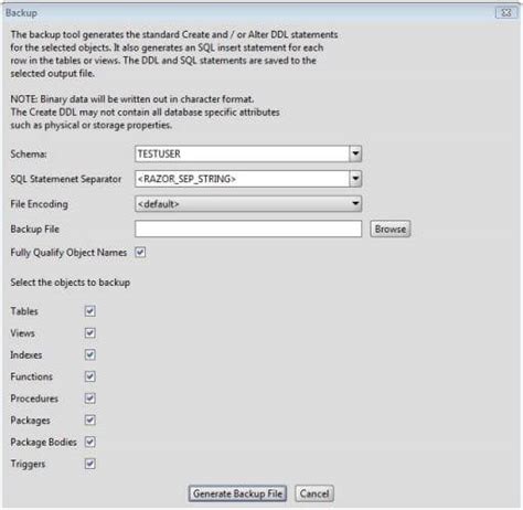 oracle database backup tool for mac windows and linux