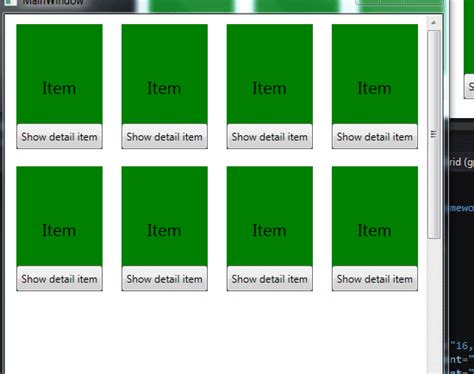 wpf wrappanel expanding selected item
