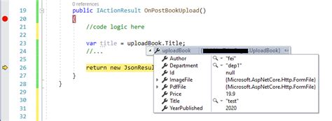 javascript send formdata with two files and text to controller hot