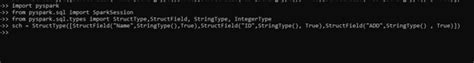 pyspark structtype how structtype operation works in pyspark