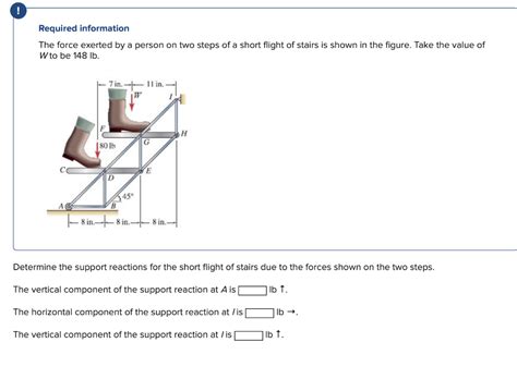 Solved Required Information The Force Exerted By A Person