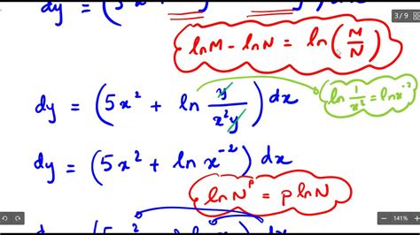 First Order Differential Equations Separation Of Variables Video 1 Of 2