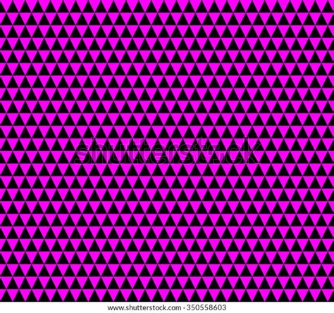 Seamless Triangle Pattern Vector Background Geometric Stock Vector