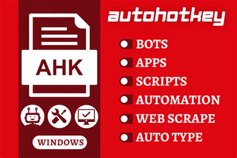 automate any task in windows using autohotkey or ahk create bots and