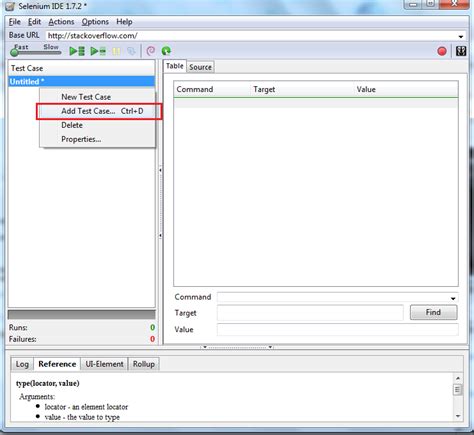 windows how to use html testsuite as well as test cases on selenium