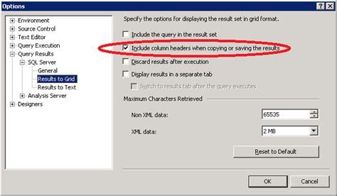 from sql server how can i export to excel with the column
