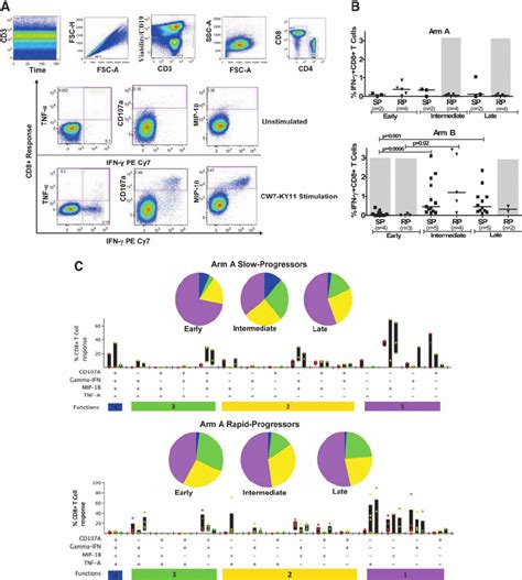 Measurement Of Hiv 1 Specific Cd8 T Cell Functionality By Multicolor