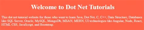 styles in html with examples dot net tutorials