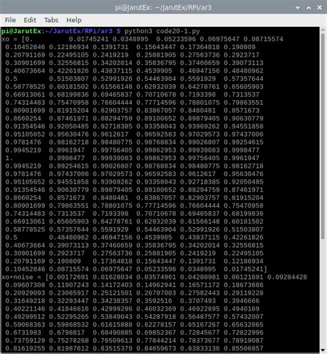 [en] installing numpy and matplotlib on raspberry pi jarutex