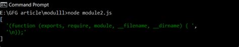node js require module geeksforgeeks