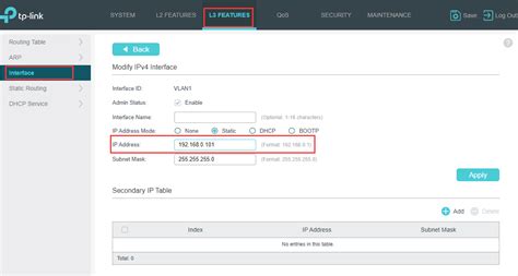 How To Configure A Tp Link Switch As Dhcp Server In Standalone Mode