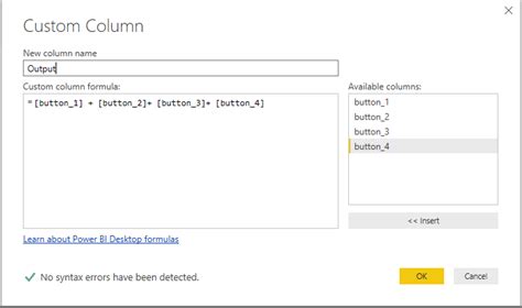 solved sum values of multiple columns per row microsoft power bi