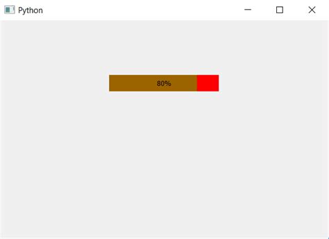 pyqt5 translucent bar of progress bar geeksforgeeks