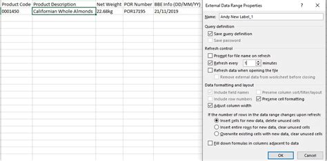 how to load specific csv column to the left in excel stack overflow