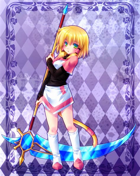Safebooru Argyle Argyle Background Bad Id Blonde Hair Boots Female
