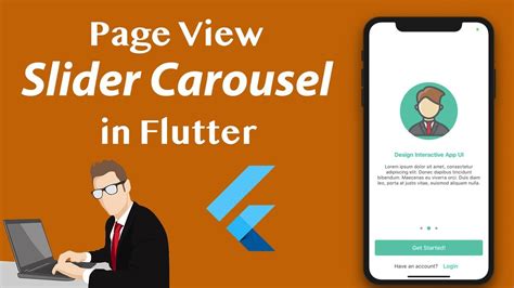 page slider carousel in flutter pageview builder flutter ui