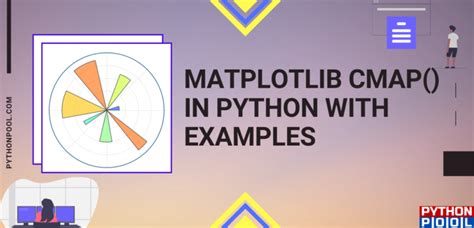 matplotlib cmap with its implementation in python python