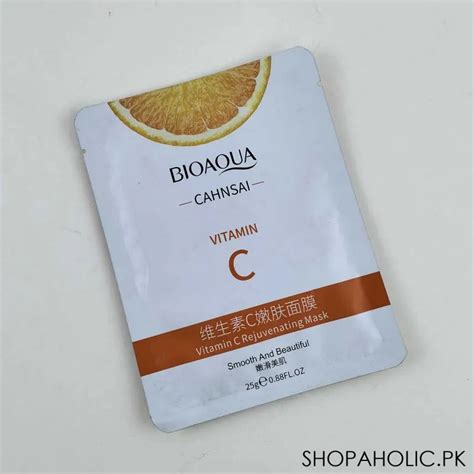 Bioaqua Cahnsai Vitamin C Rejuvenating Facial Mask In Pakistan