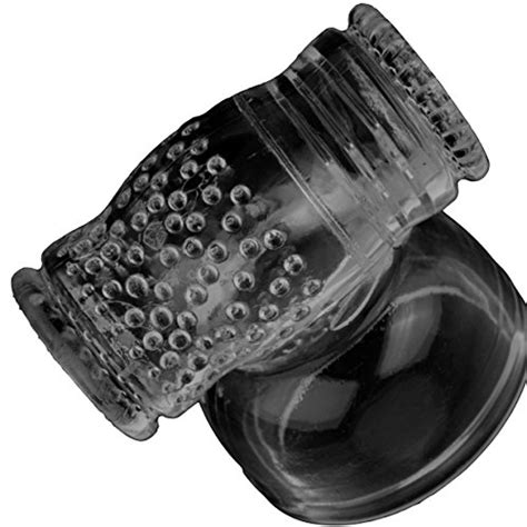 Black Ultimate Male Massage Vibrating Wand Attachment Hummer