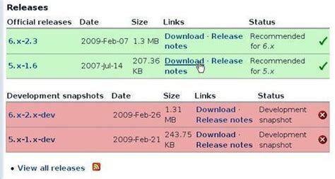 recipe 1 installing the views module drupal 5 views recipes