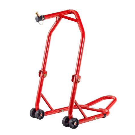 New Heavy Duty Motorcycle Motorbike Front Head Lift Stand Paddock Stand
