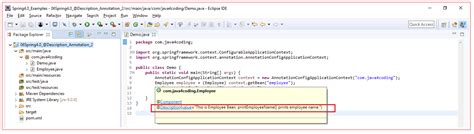 spring description annotation java4coding