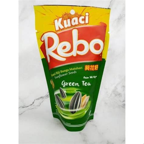 Jual Kuaci Rebo Green Tea 150 G Kuaci Biji Bunga Matahari 150 G Kuaci