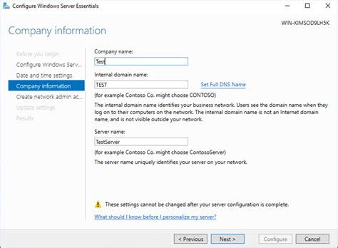 How To Setup Windows Server 2016 Essentials And Configure Active