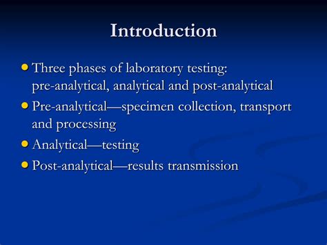 Ppt Pre Analytical Laboratory Errors Powerpoint Presentation Free