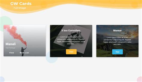 how to create flutter custom card with 20 example code