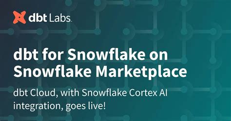 Introducing Dbt For Snowflake Dbt Labs