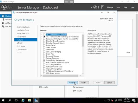 installing the first two domain controllers in the vmware esxi 6 7 lab